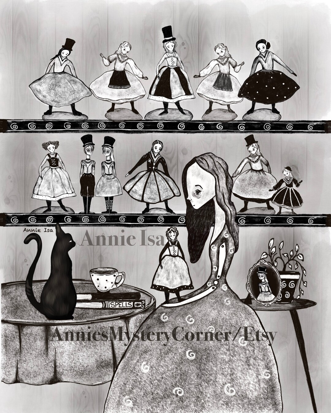 The Story of a Doll Maker Who Became a Doll Herself - Etsy