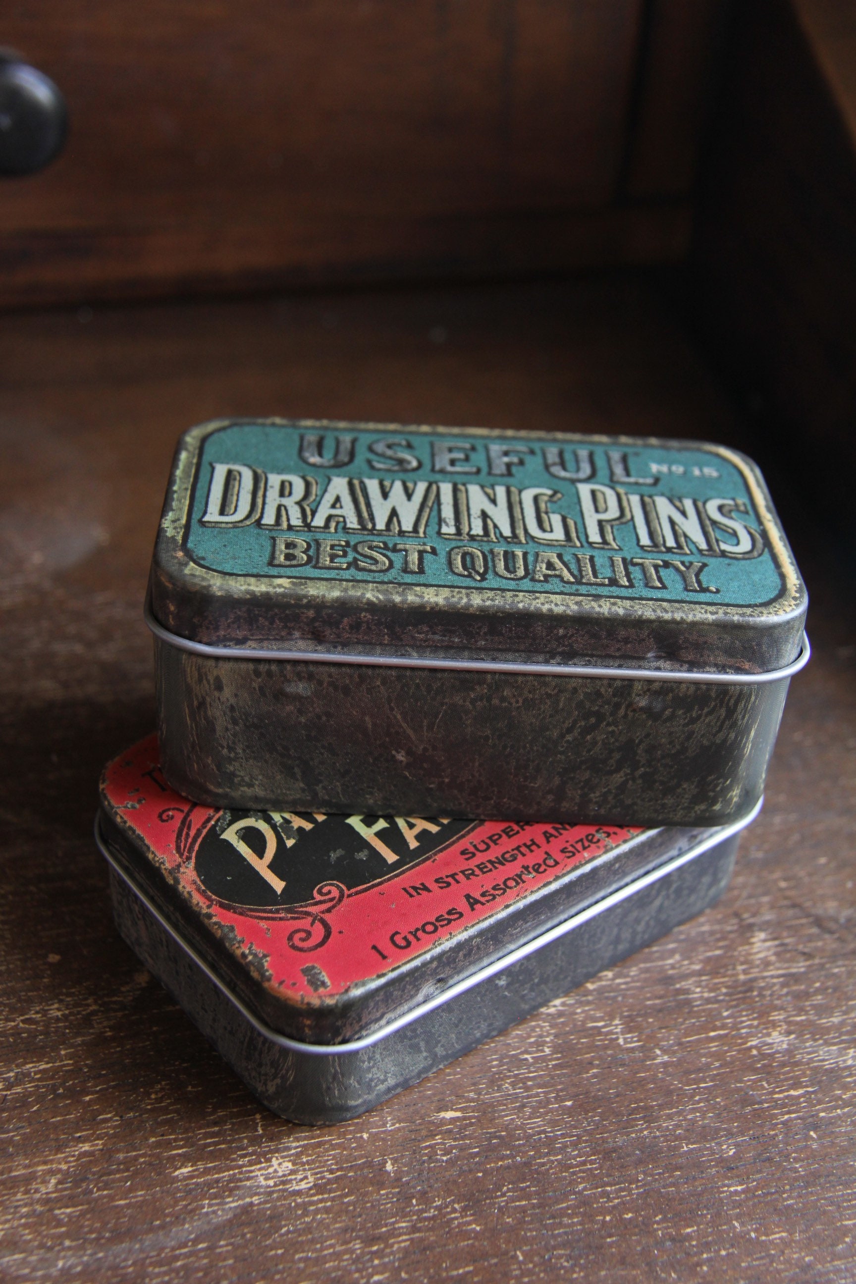 Mystery Wall Miniature World in a Vintage Style Tin Miniature - Etsy