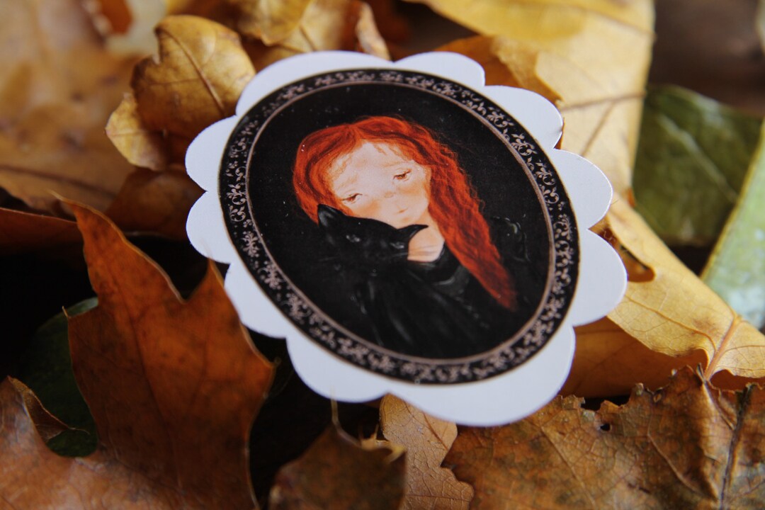 The Cat-lady Sticker, Cat-lover Sticker, Cat Sticker, Sticker for ...