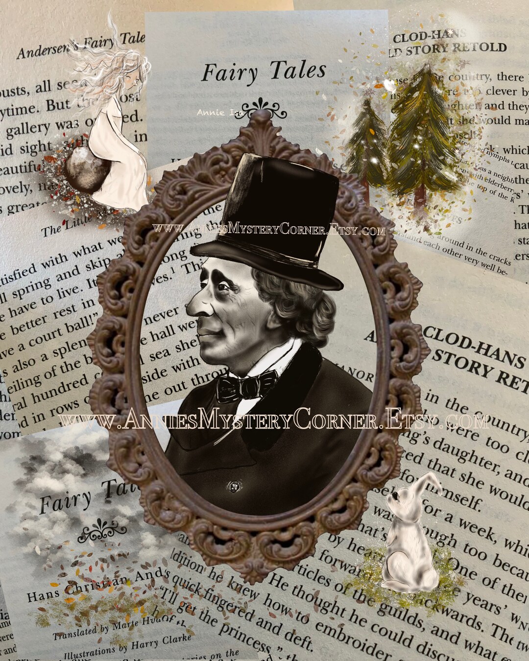 Hans Christian Andersen - Etsy