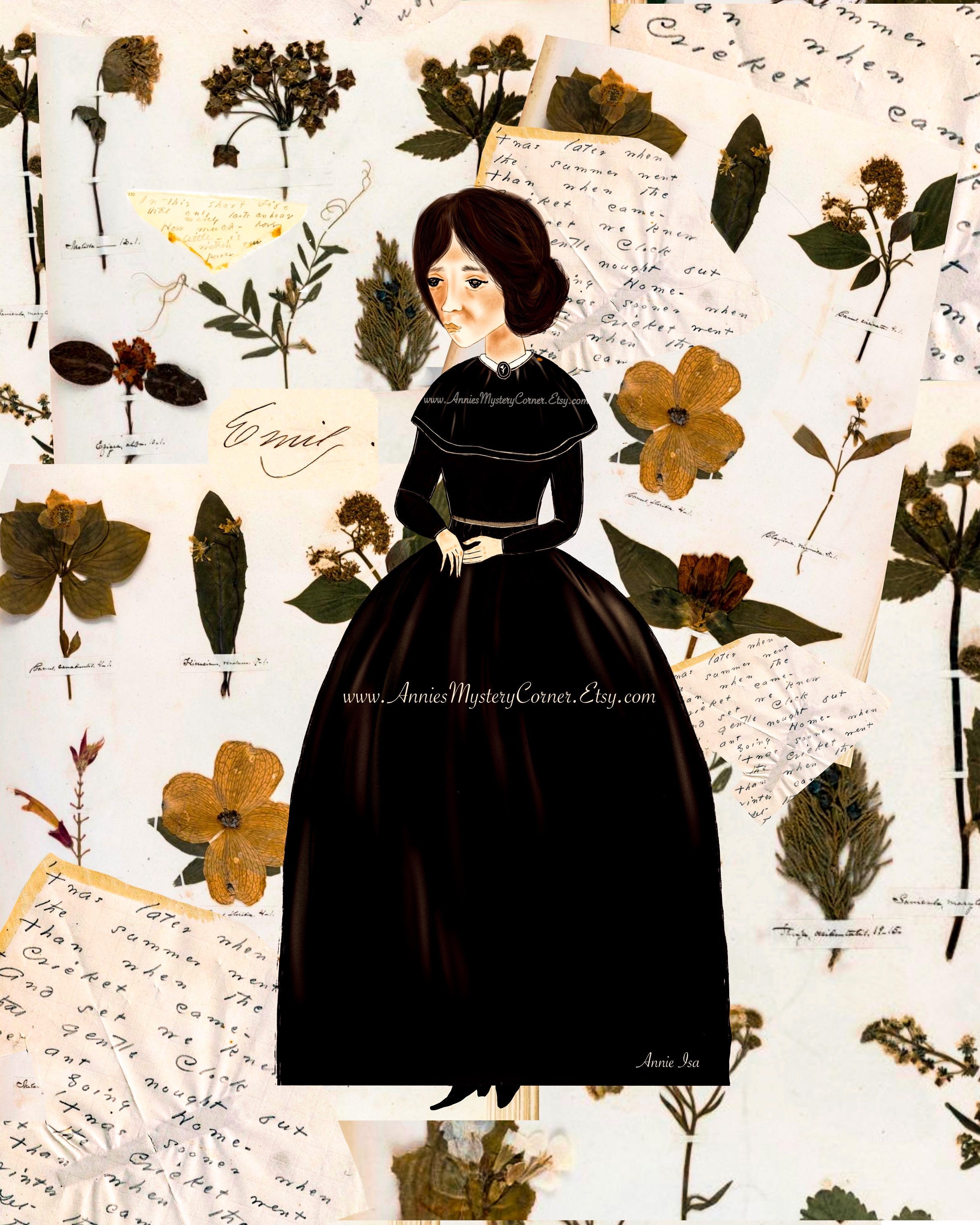 Emily Dickinson Print - Etsy