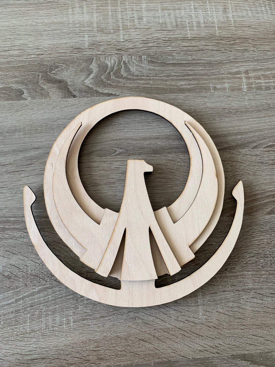 5 Parts Cosplay Saint Seiya Athena's Scepter - Wood Laser Cut - Etsy