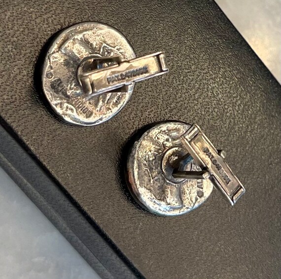 Alva Studios Cufflinks Signed Silver Woman - Gem