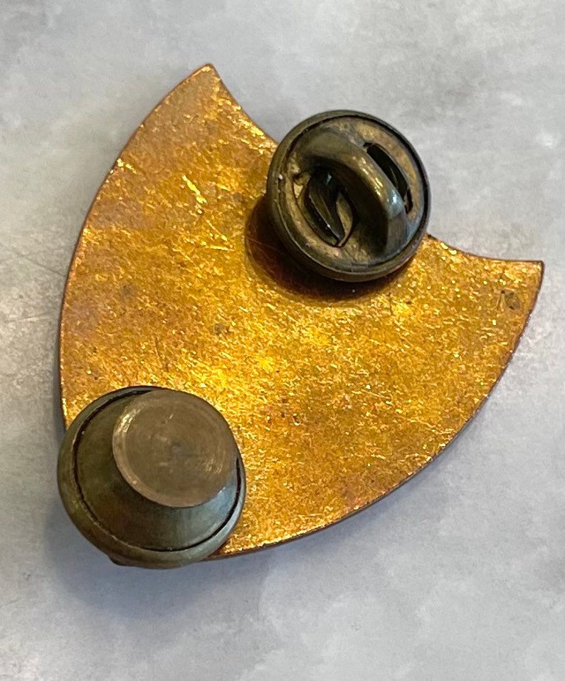 Shield Arrows Sun Pin Badge Heavy Old Enamel Gold - Etsy