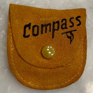FDR Little Warm Springs Compass Leather Case Souvenir Excellent ...