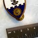 Shield Arrows Sun Pin Badge Heavy Old Enamel Gold - Etsy