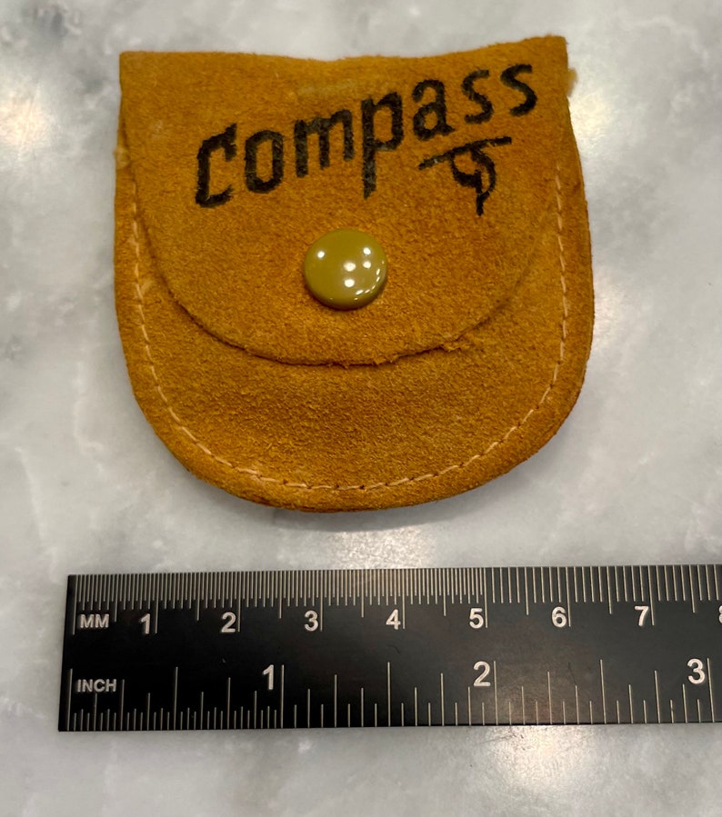 FDR Little Warm Springs Compass Leather Case Souvenir Excellent ...