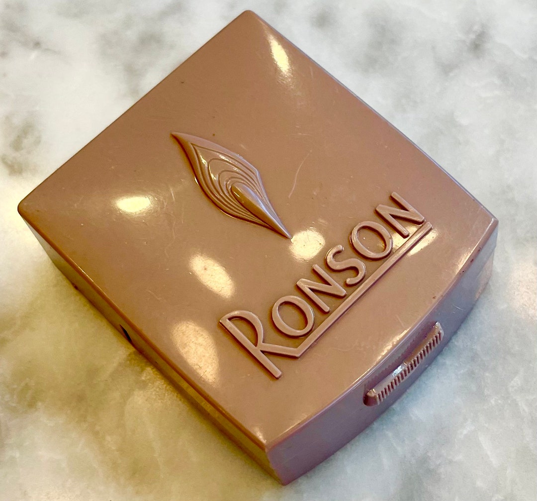 Ronson Lighter Hardshell Box Presentation Vintage Original Inserts and ...