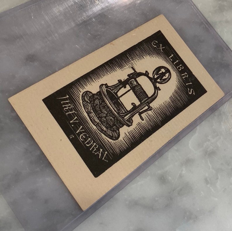 Art Bookplate Deco - Etsy