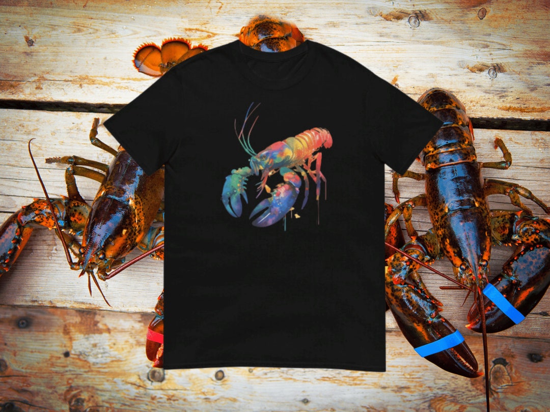 Lobster Shirt Maine, Tshirt Ocean Summer Beach Tee Gift Gifts for Him ...