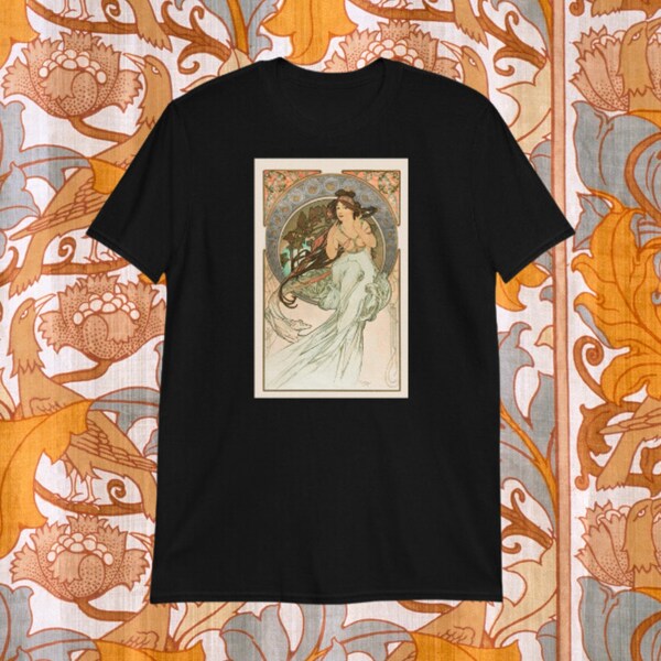 Alphonse Mucha Shirt - Etsy