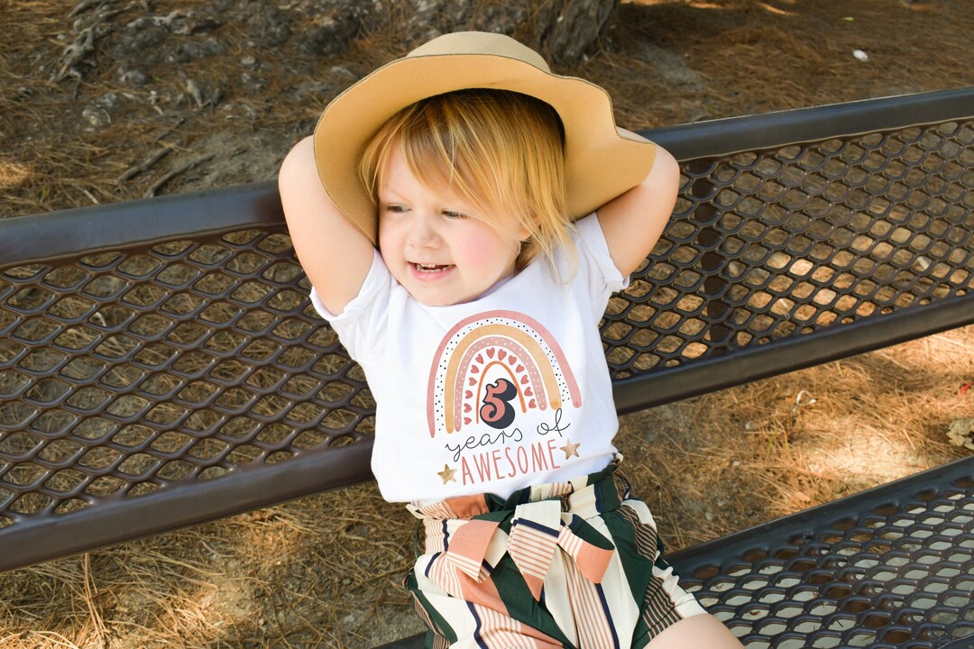 Five Years of Awesome, Sublimation PNG, Fifth Digital Shirts, 5th ...