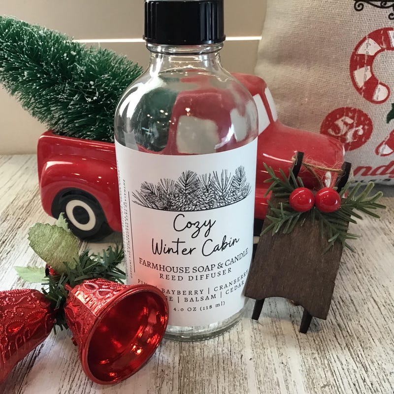 Christmas Reed Oil Diffuser - Etsy