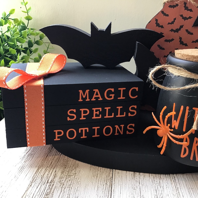Halloween Spell Book - Etsy