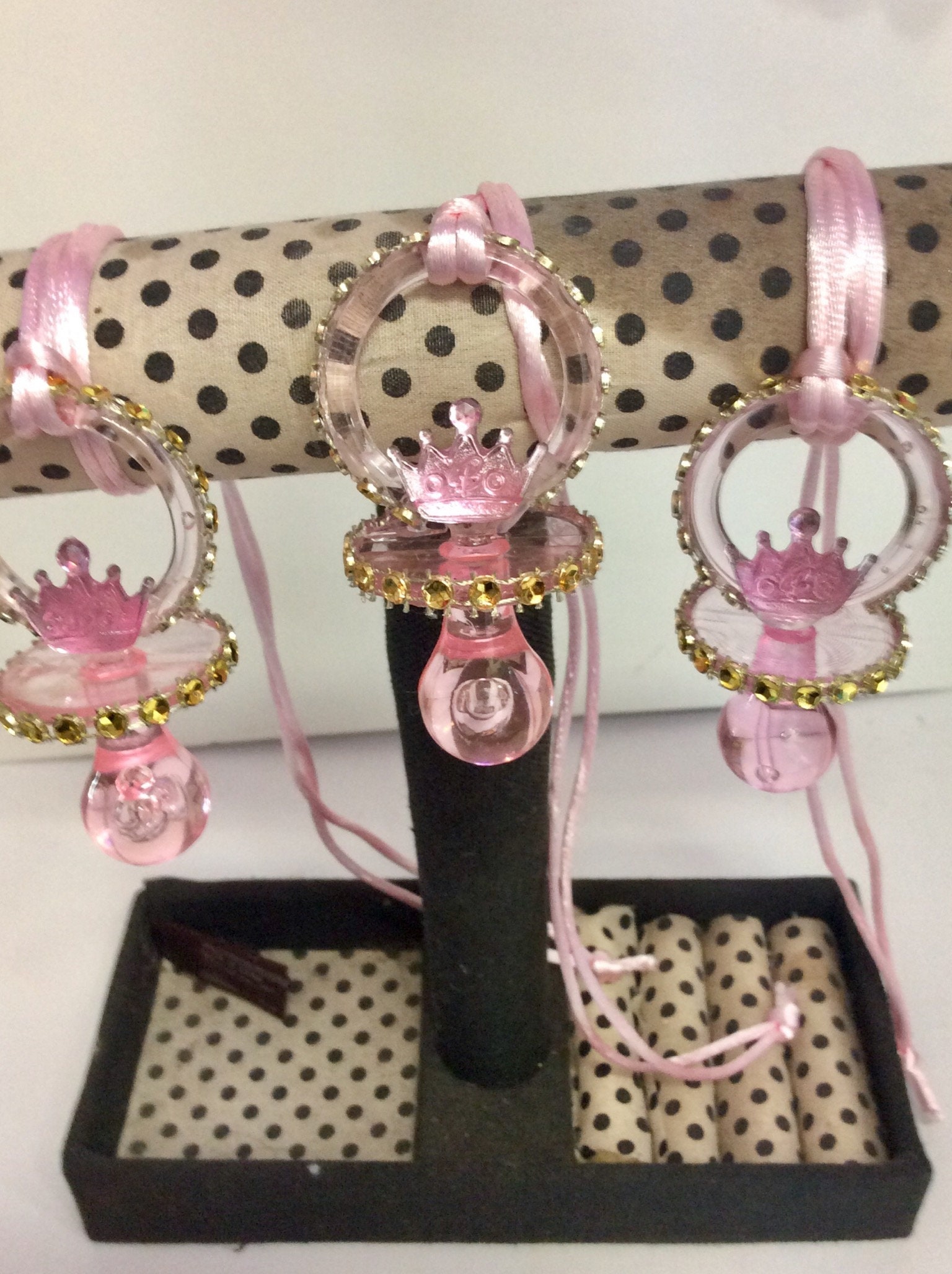 Royal Princess Pink Baby Shower Pacifier/royal Princess Pink | Etsy
