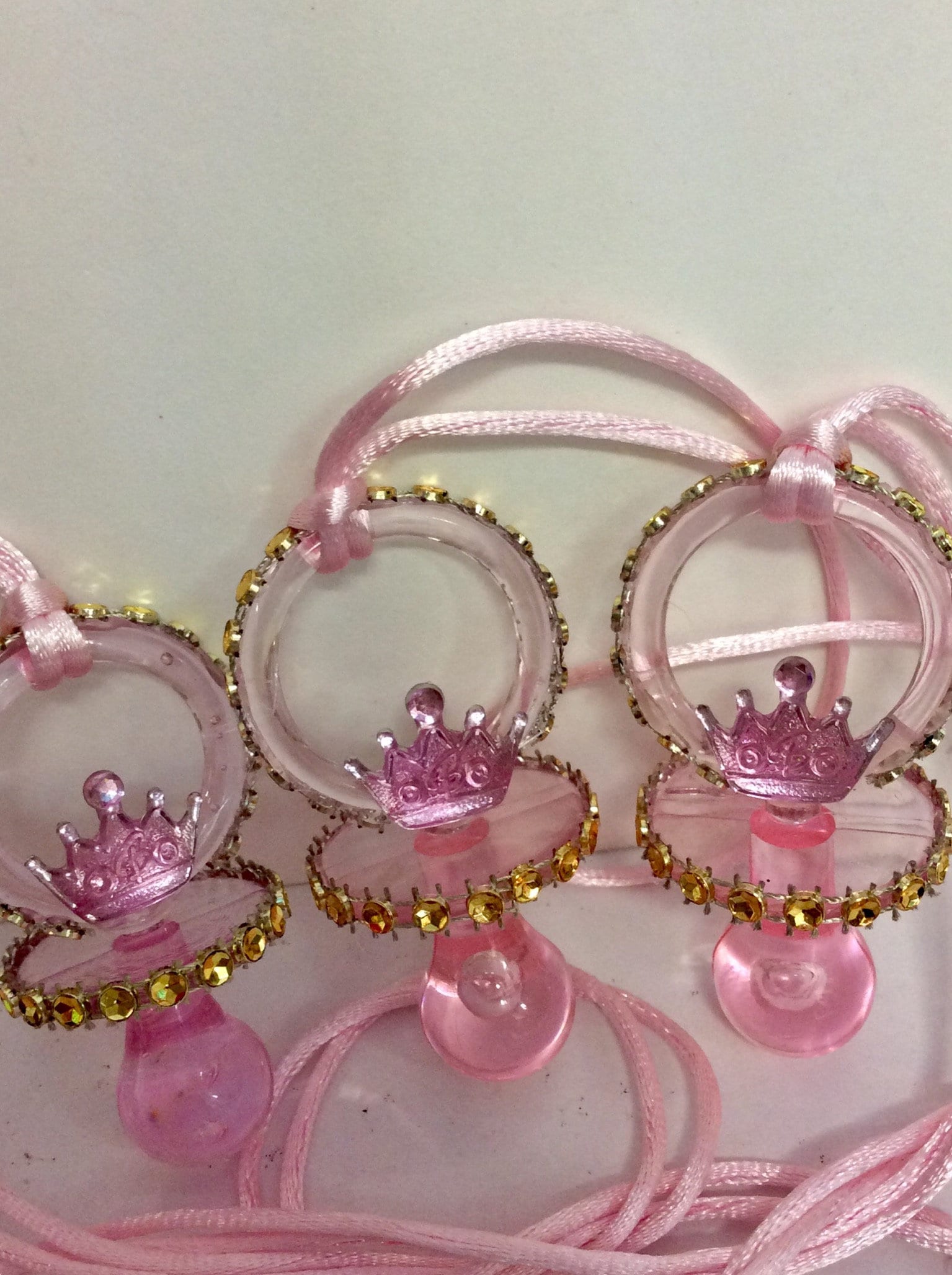 Royal Princess Pink Baby Shower Pacifier/royal Princess Pink | Etsy