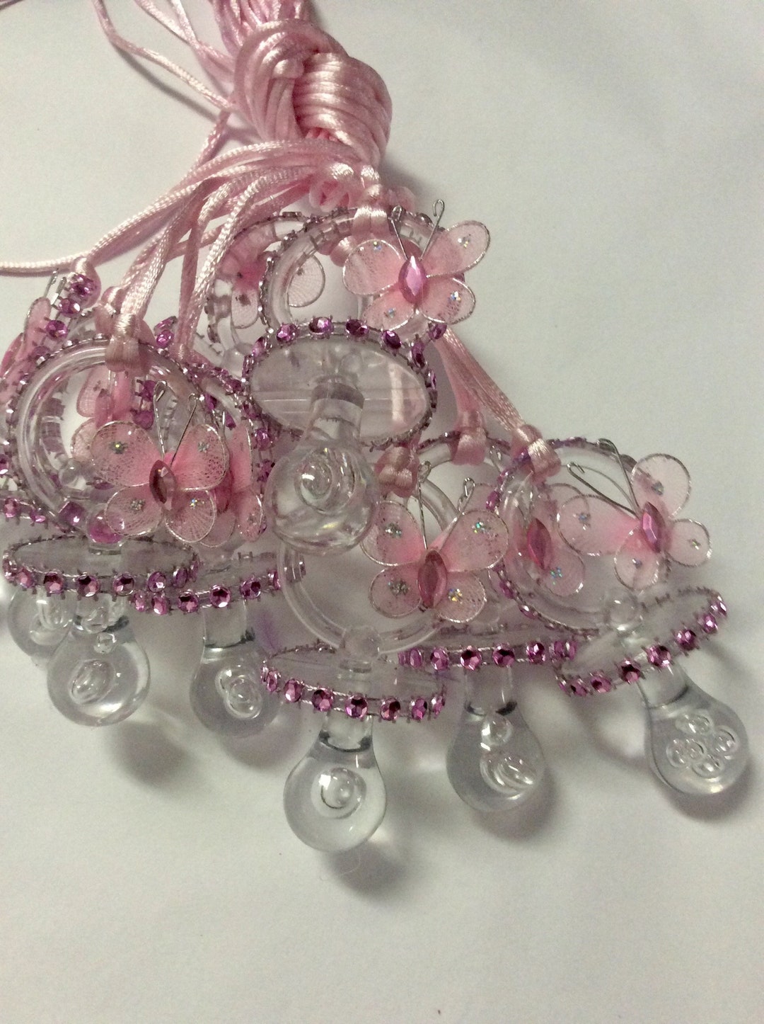 Butterfly Purple Baby Shower Pacifier/butterfly Purple Baby - Etsy