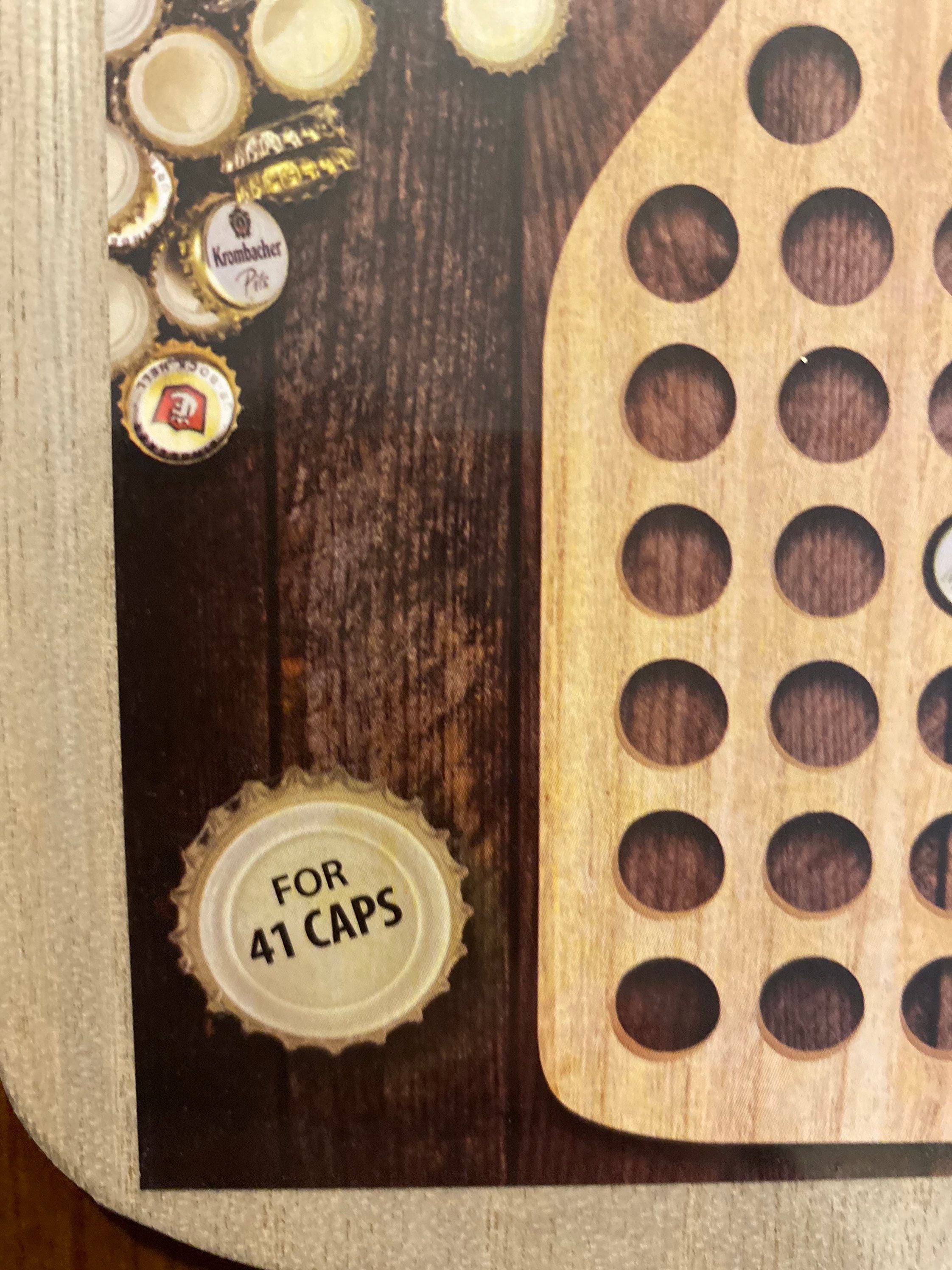 Wooden Bottle Cap Collector - Etsy