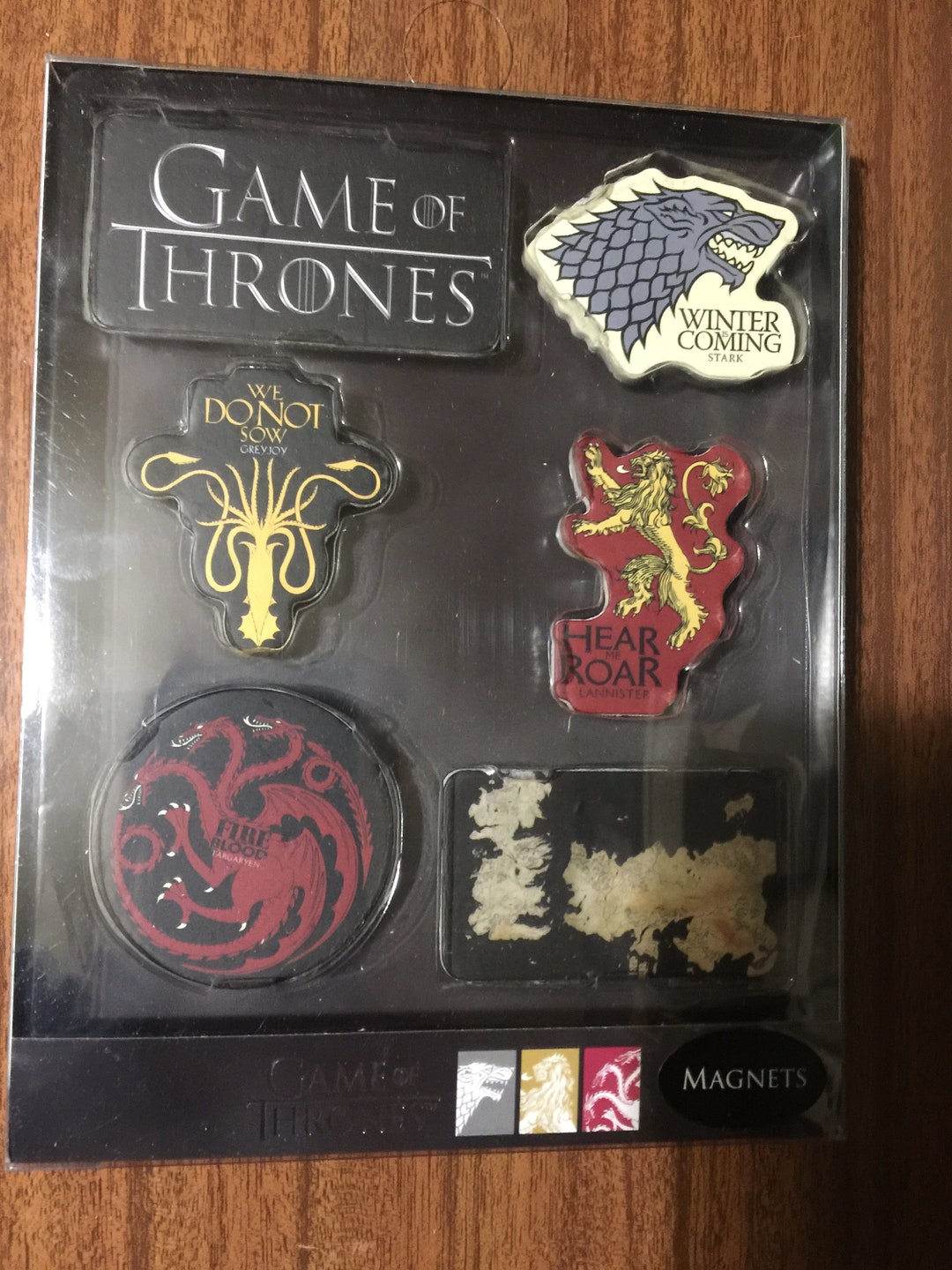 5 Magnets Game of Thrones - NEW - Etsy