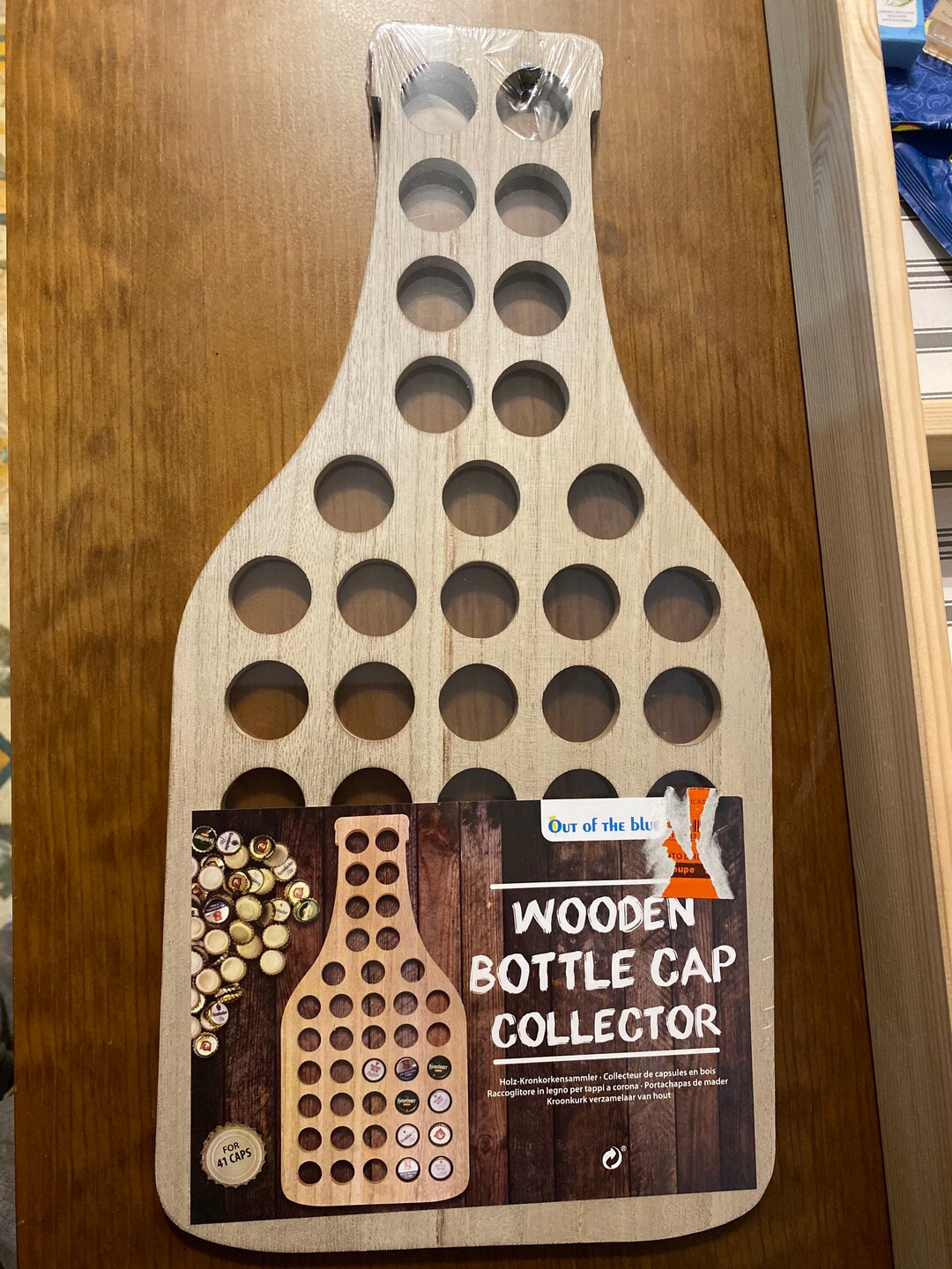 Wooden Bottle Cap Collector - Etsy