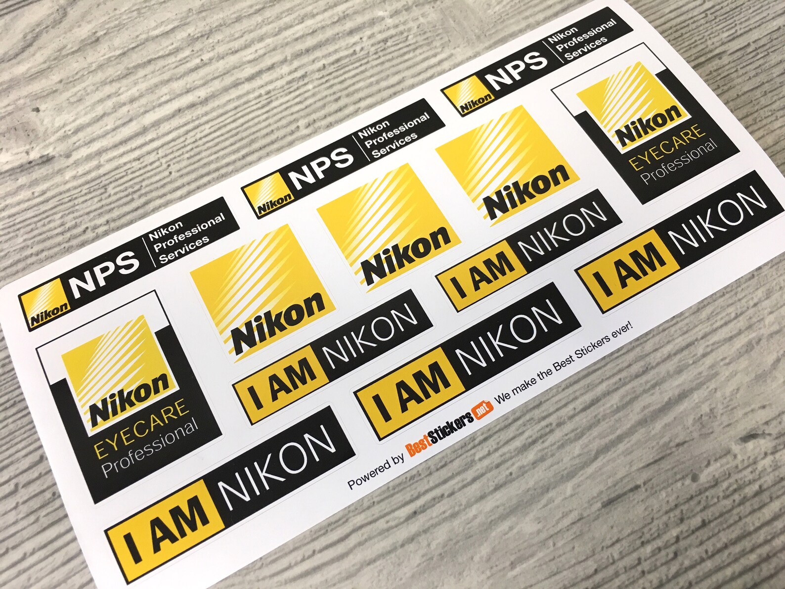 23pc NIKON Vinyl Stickers Decal Sheet - Etsy Canada