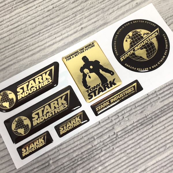 Stark Industries Stickers - Etsy
