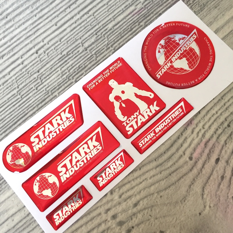 Stark Industries Decal - Etsy