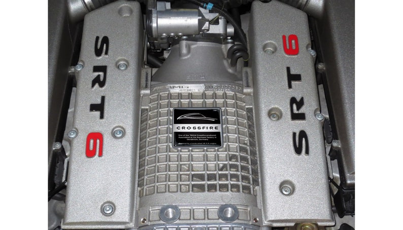 17pc Set SRT6 Chrysler Crossfire Domed Emblem Decal Sticker - Etsy