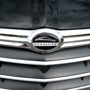 17pc Set SRT6 Chrysler Crossfire Domed Emblem Decal Sticker - Etsy