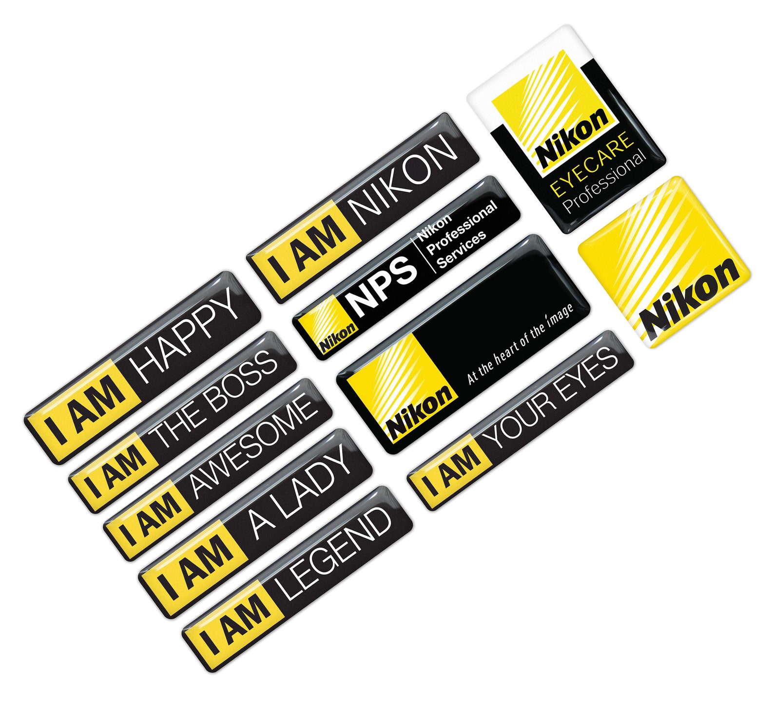 11pcs Nikon 3D Domed Stickers - Etsy