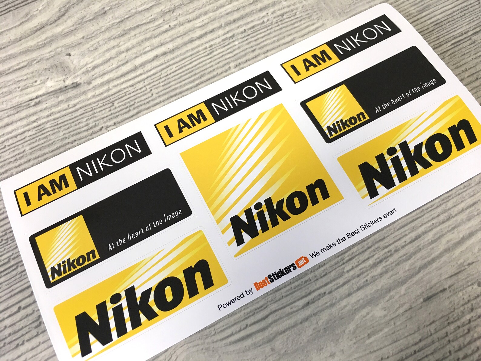 23pc NIKON Vinyl Stickers Decal Sheet - Etsy Canada