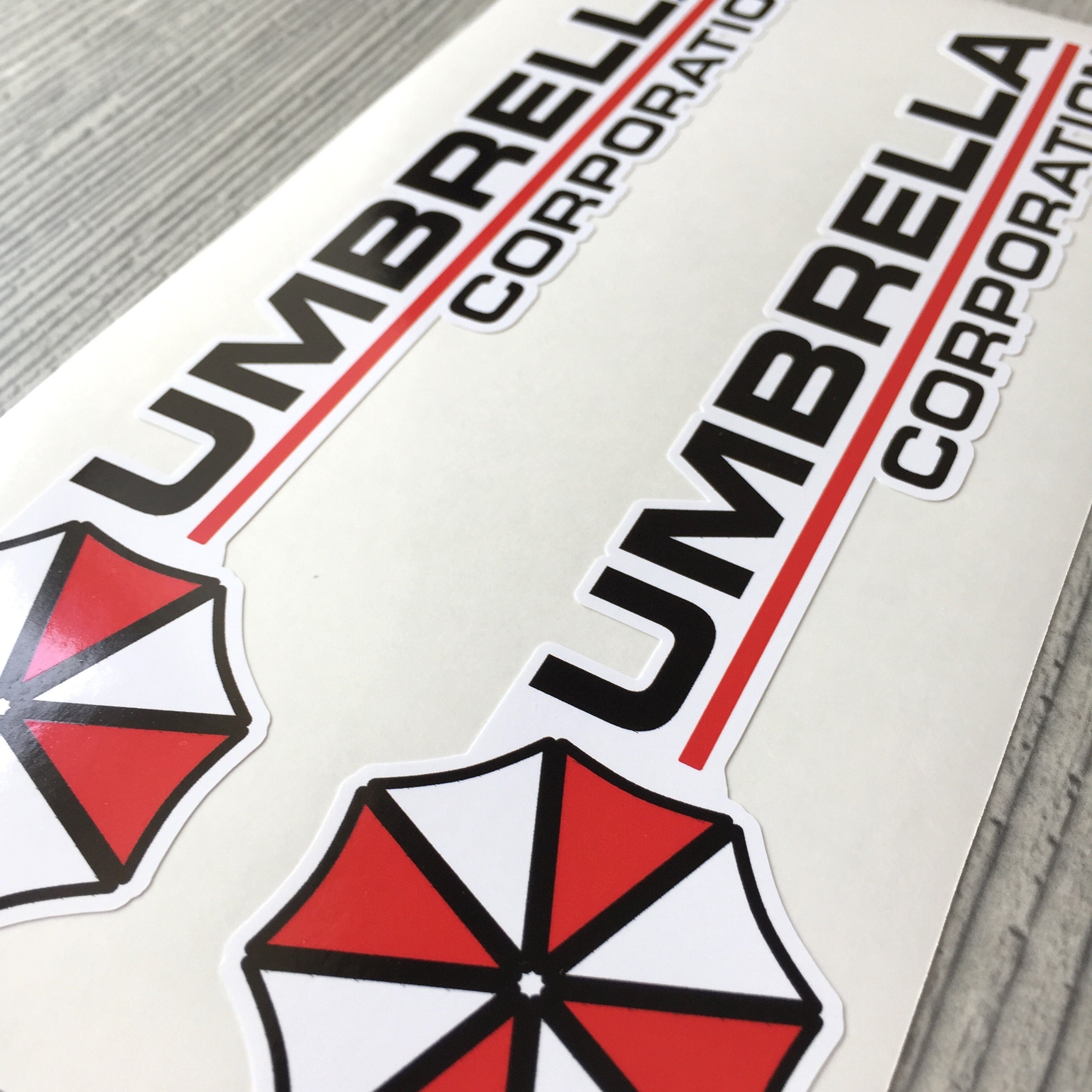 Umbrella Corporation Resident Evil Vinyl Stickers Decal - Etsy