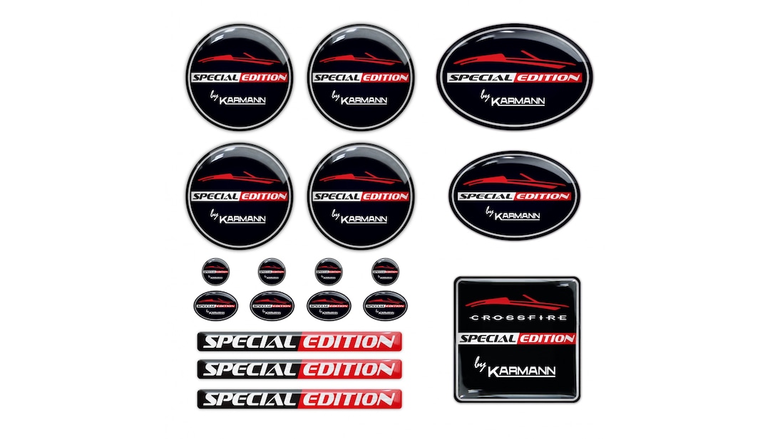18 Pcs Special Edition Chrysler Crossfire Emblems - Etsy