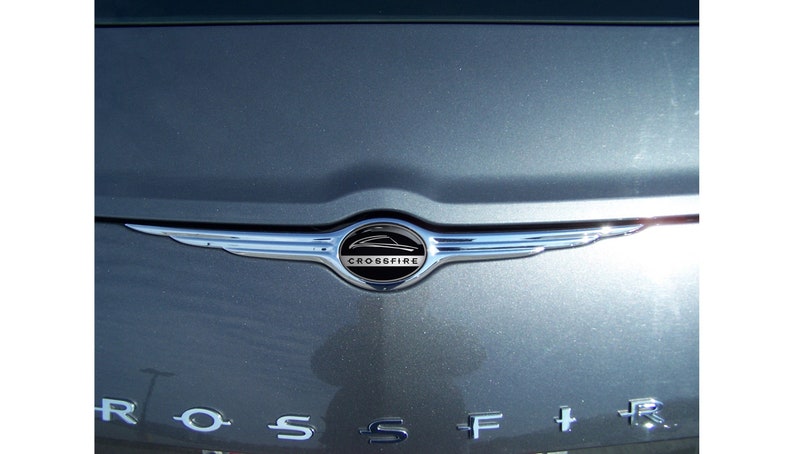 17pc Set SRT6 Chrysler Crossfire Domed Emblem Decal Sticker - Etsy UK