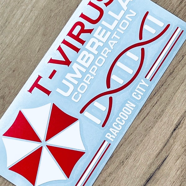 Umbrella Corporation Virus Sticker - Etsy