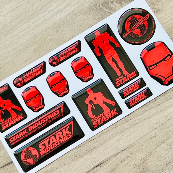 Iron Man Car Emblem - Etsy