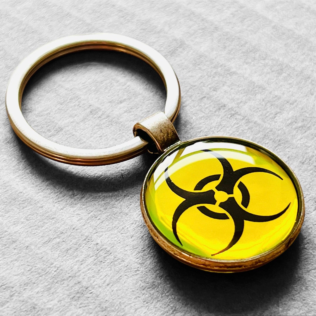 Resident Evil Umbrella Corporation Biohazard Dome 2 Side Keyring ...