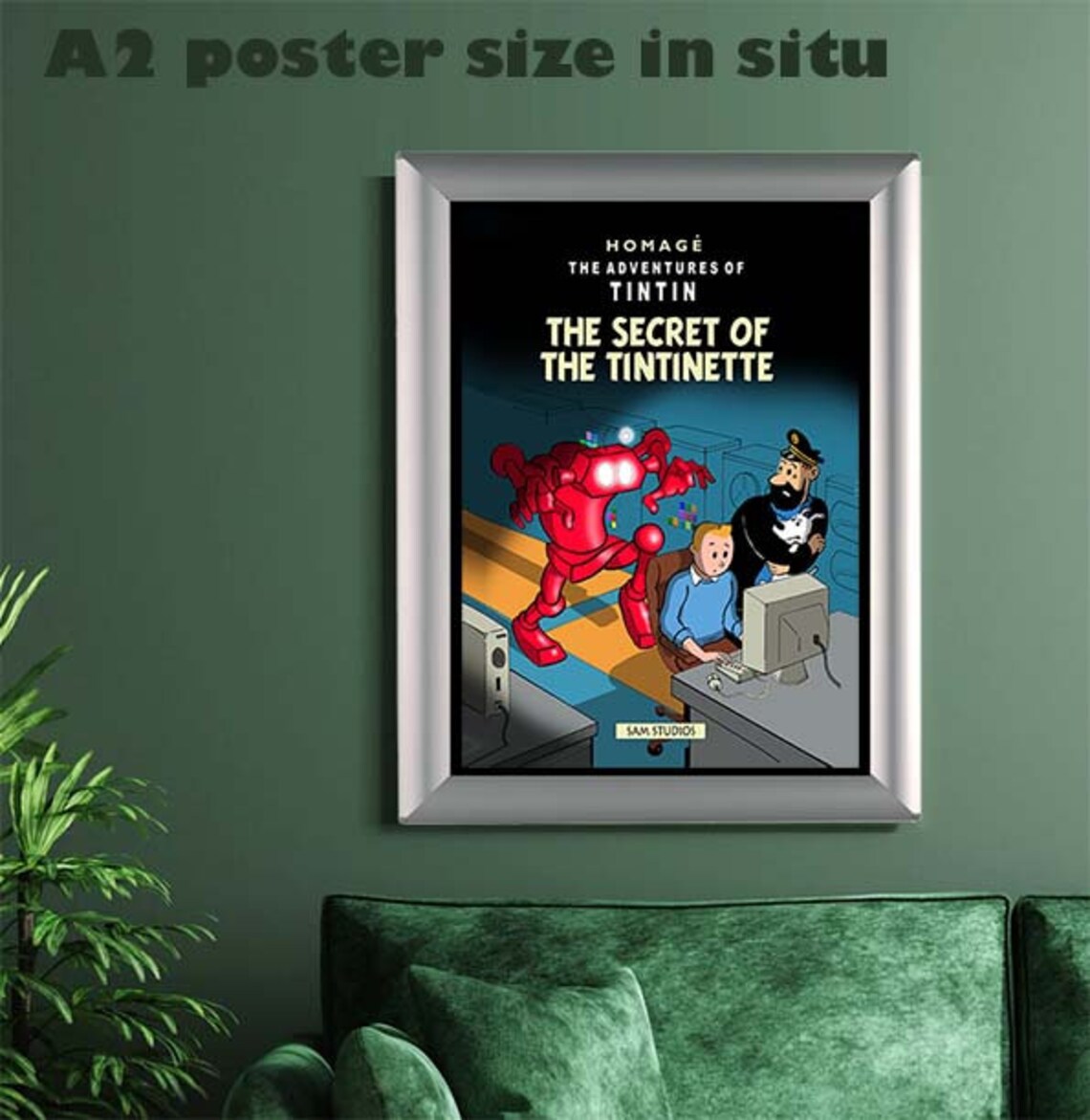 Tintin and the Secret of the Tintinette - Etsy