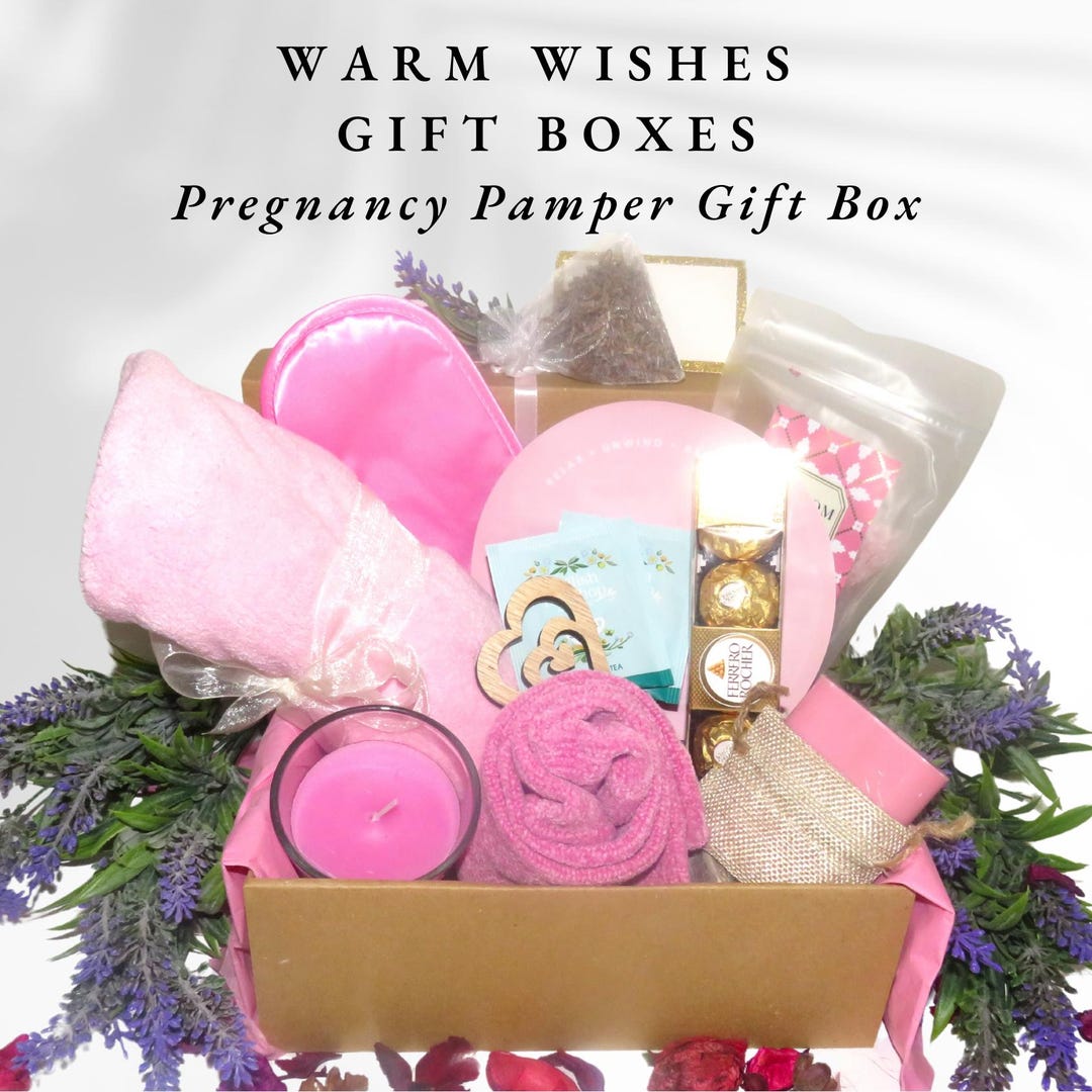 MATERNITY Gift Box Pregnancy Gift, Maternity Gift, Pregnancy Pamper ...