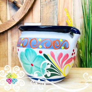 Large Macetera Flor - Maceta Barro - Clay Flower Pot - Etsy
