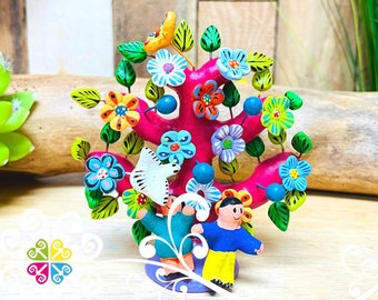 Vintage Tree of Life, Mexican Tree of Life, Clay Tree of Life, Árbol De ...
