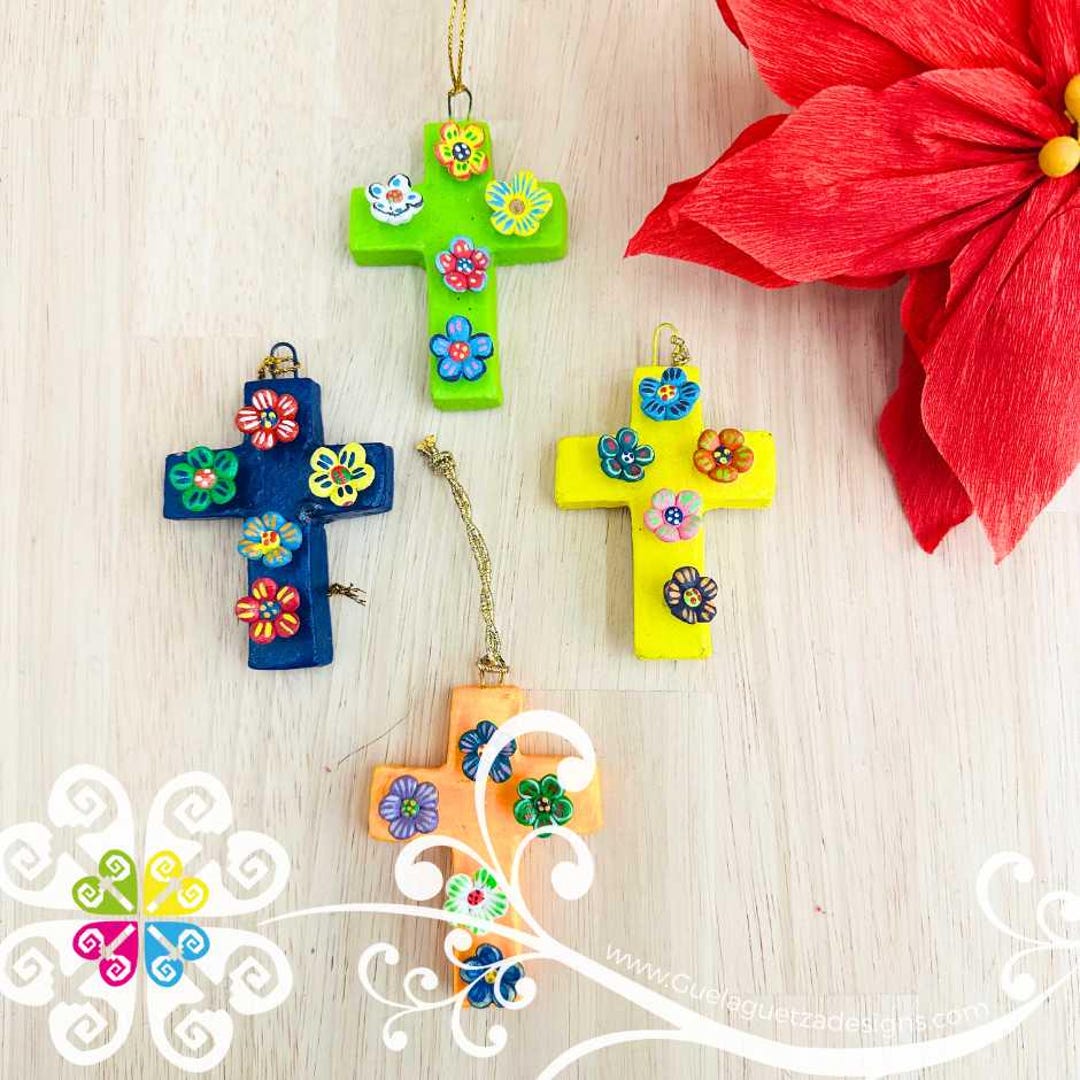 Mini Cruz Arbol De La Vida - Christmas Ornament - Etsy