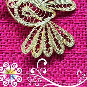 Colibri - Filigrana Artisan Earrings - Etsy