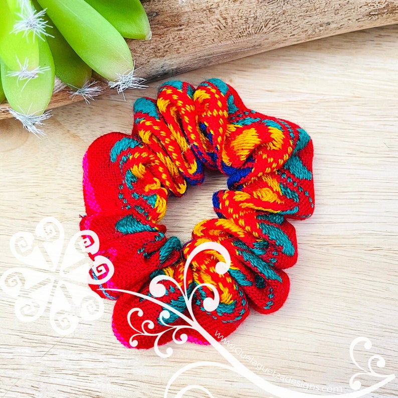 Cambray Scrunchies Mexican Accessories - Etsy