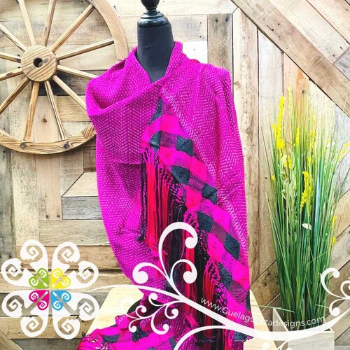 Woven Cotton Rebozo Scarf / Traditional Mayan Rebozo / Mexican - Etsy