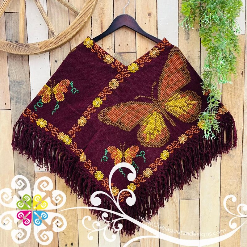 Butterfly Poncho - Etsy