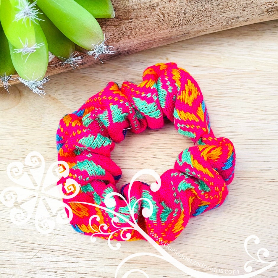 Cambray Scrunchies - Mexican Accessories - Etsy