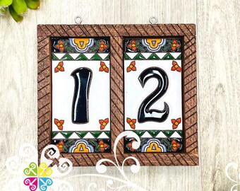 Colonial House Numbers - Etsy