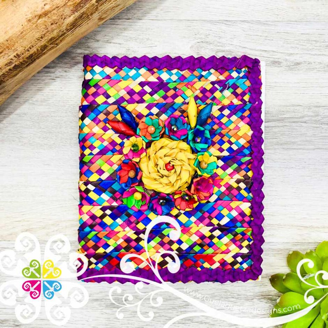 Floral Palm Notebook - Stationary Needs - Etsy