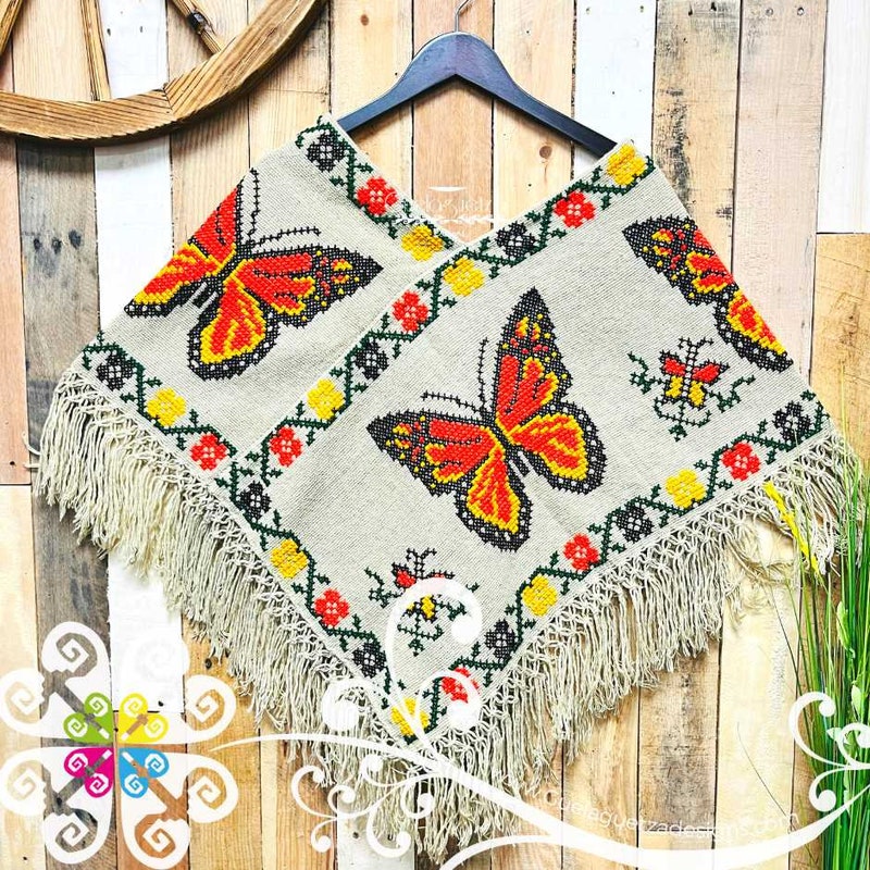 Butterfly Poncho - Etsy